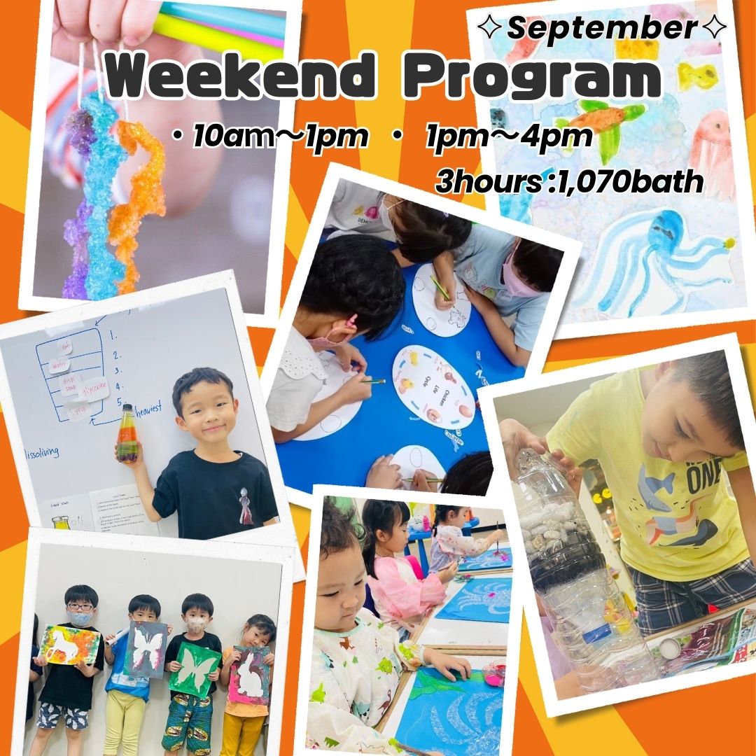 Weekend Program (Saturday and Sunday ) | Bangkok Child Care & Preschool ...
